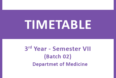 Notices | Faculty of Medicine