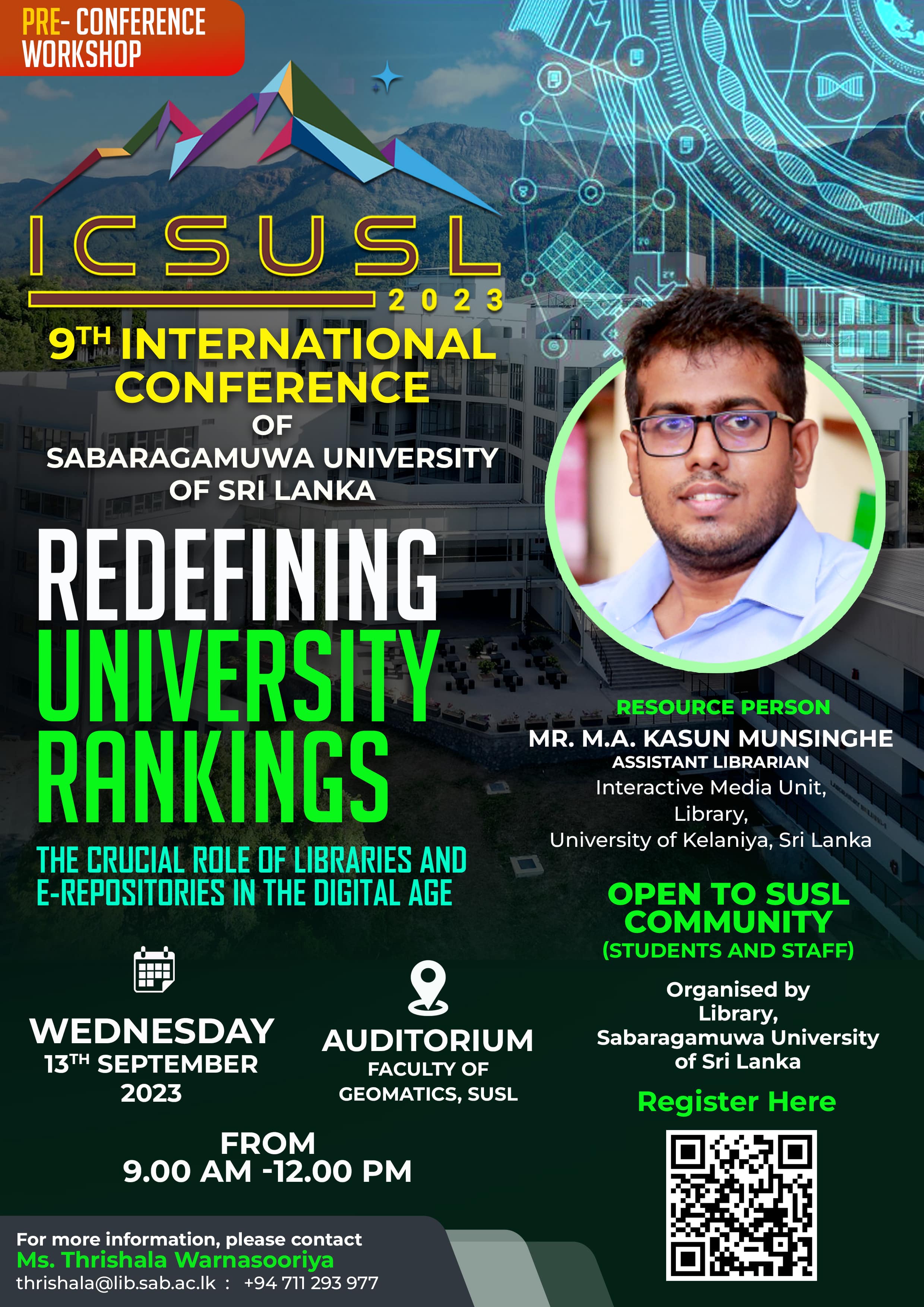 Redefining university rankings: the crucial role of libraries and e ...